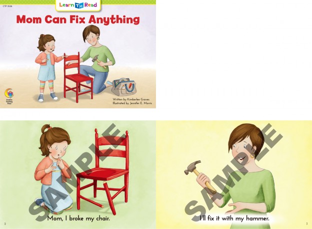 CTP絵本：Mom Can Fix Anything (Sc2-2) | 英語教材のctm