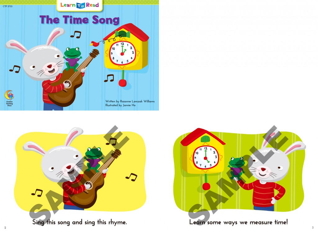 CTP絵本：The Time Song (M2-2) | 英語教材のctm